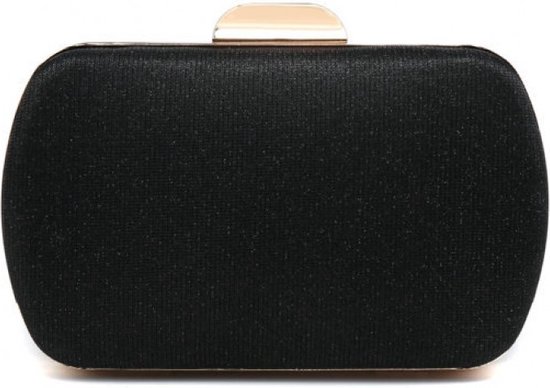 MOOW Box Tassen Box matière brillante ZwartSe porte avec une chaineHaut ...