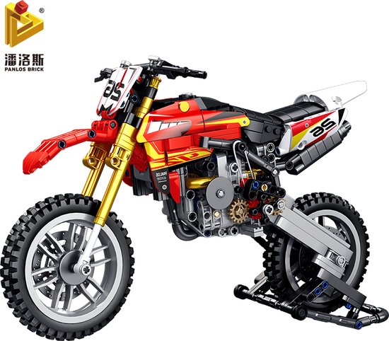 Panlos Brick Cross Motor, Off the Road, Bouw stenen, Motoren, Bouwen ...