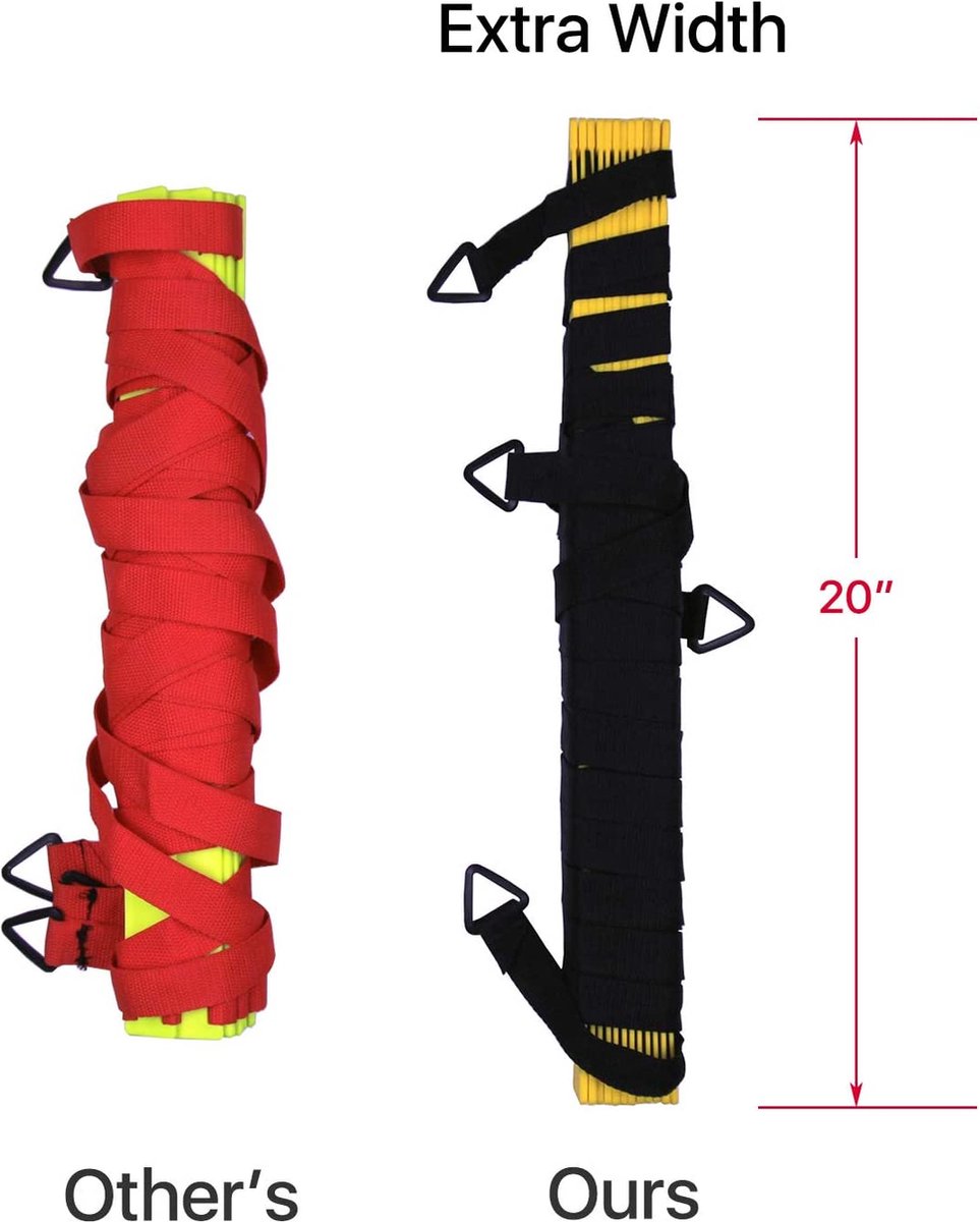 Loopladder fitness training set - 6 meter speedladder/agility ladder ...