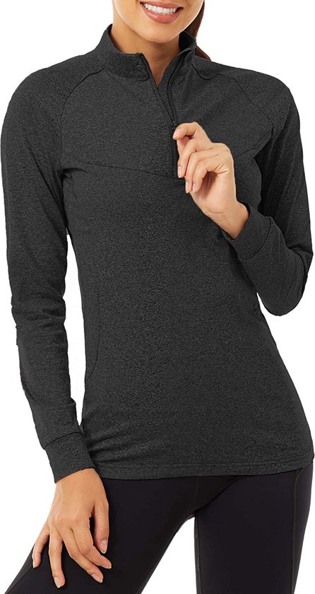 Happygetfit - Dames hardloopshirts met lange mouwen lichtgewicht ...