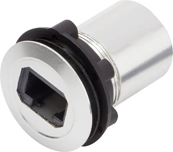 TRU COMPONENTS RJ45-02 RJ-inbouwbus 1417396 Bus, inbouw Zilver 1 stuk(s ...