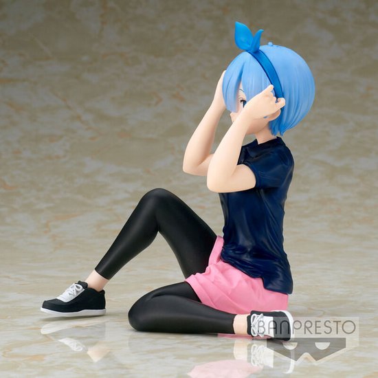 Starting Life in Another World Re:Zero Training Style Relax Rem figure ...