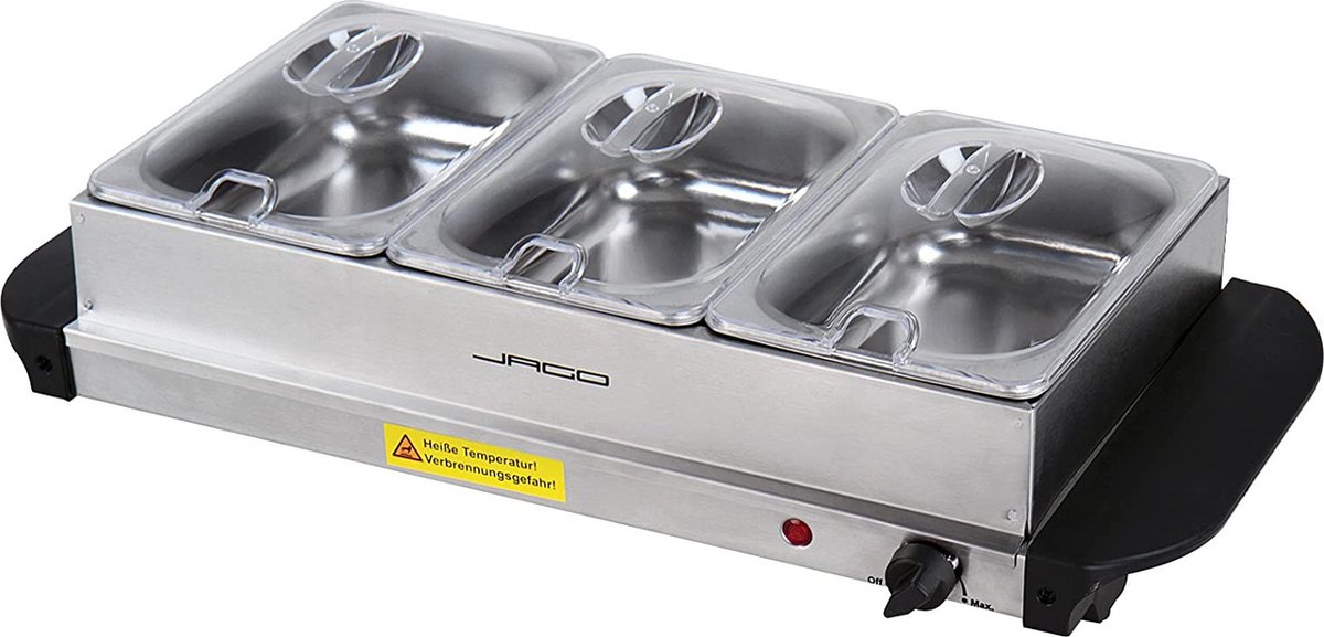 GoodVibes - Elektrische Buffetverwarmer met Verwarmingsplaat Functie ...