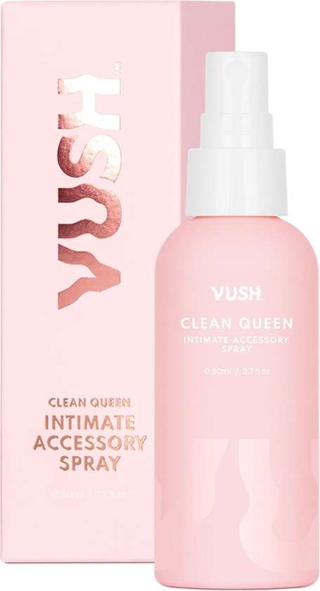 Vush Clean Queen Intimate Accessory Spray - 80ml | bol.com