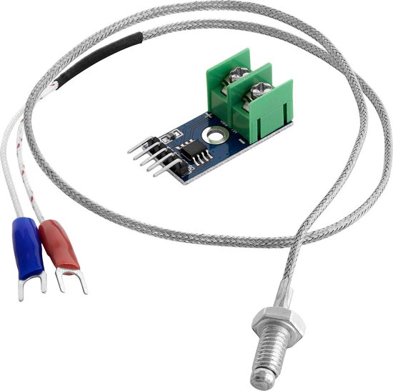 AZDelivery MAX6675 Temperatuursensor met K-type Sonde en Jumper Draad ...