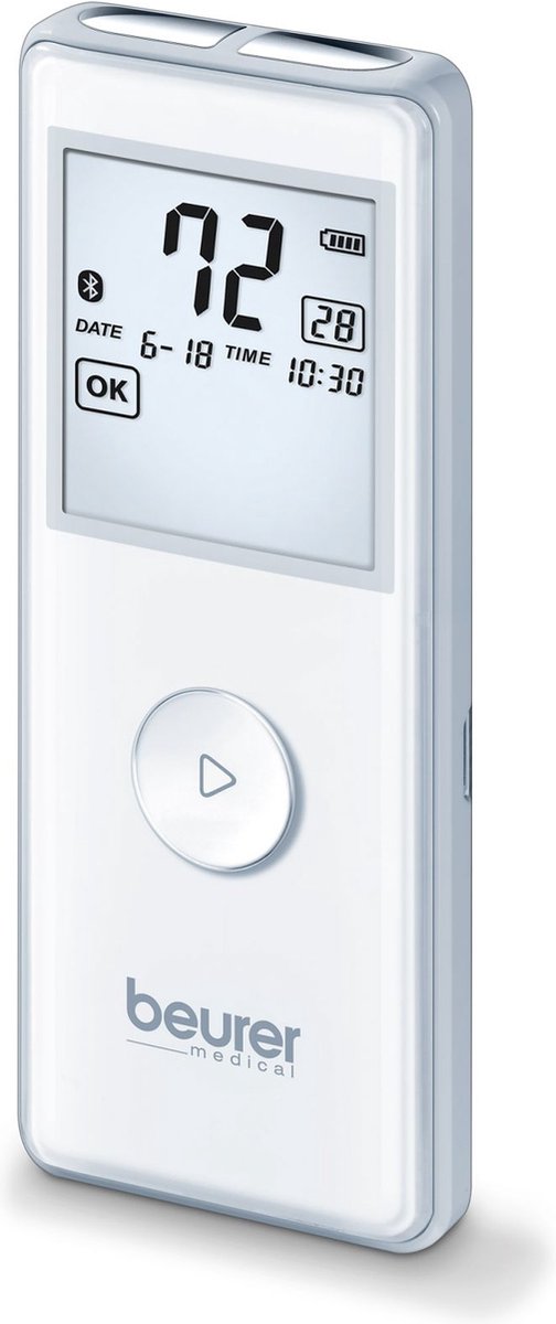 Beurer ME 90 Bluetooth® Mobiel ECG apparaat - Hartritme meter ...