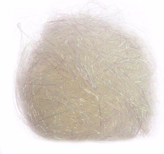 4x Zakjes kerstboom decoratie engelenhaar/engelhaar wit 20 gram ...