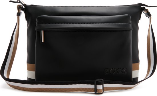 Hugo Boss BOSS Heren Crossbody tas Kunstleer - Zwart | bol.com