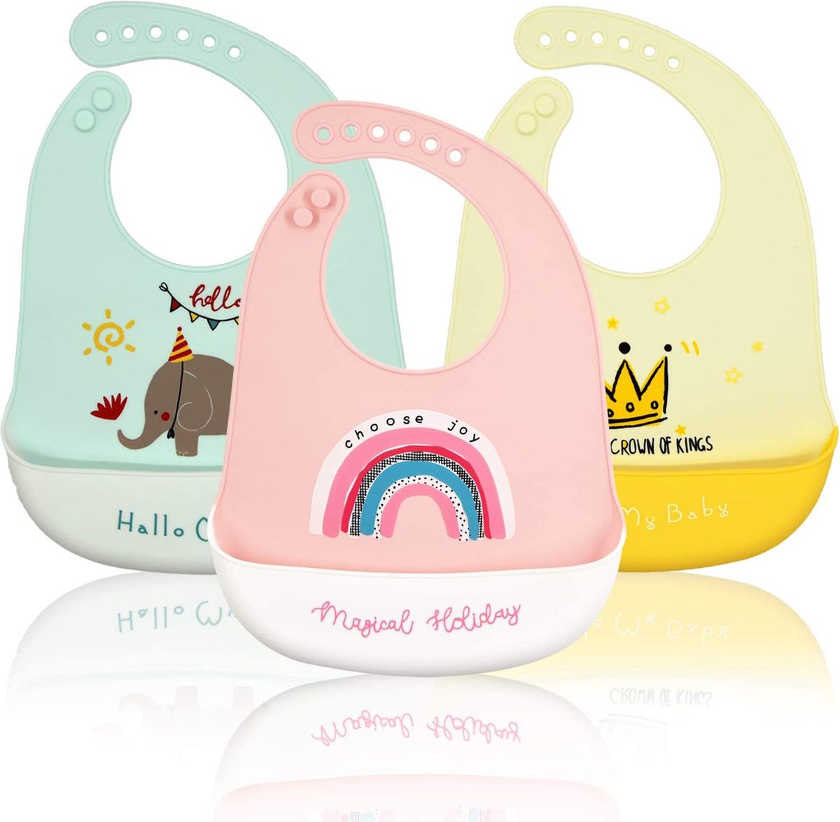 Superzachte Luxe Baby Slabbertjes, Slabbetjes, voor Babies en Peuters ...