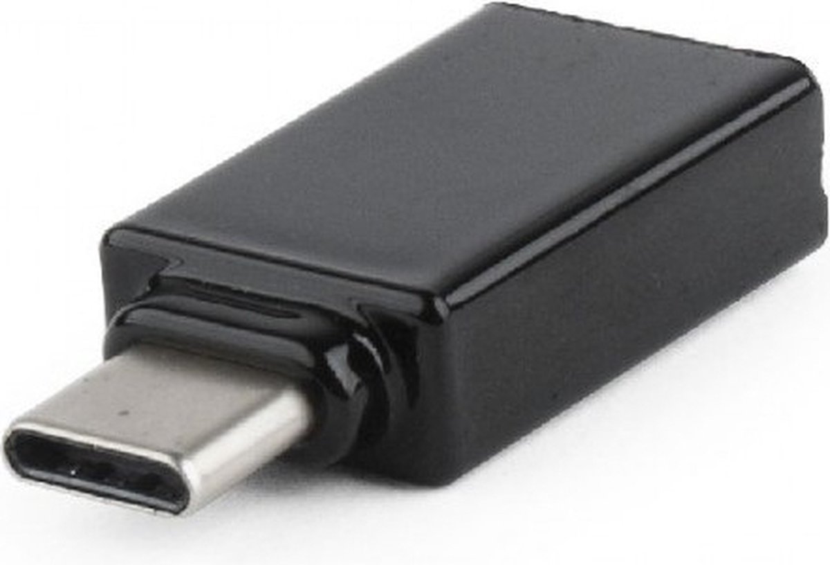 USB-C (m) - USB-A (v) adapter - compact - USB3.0 / zwart | bol.com