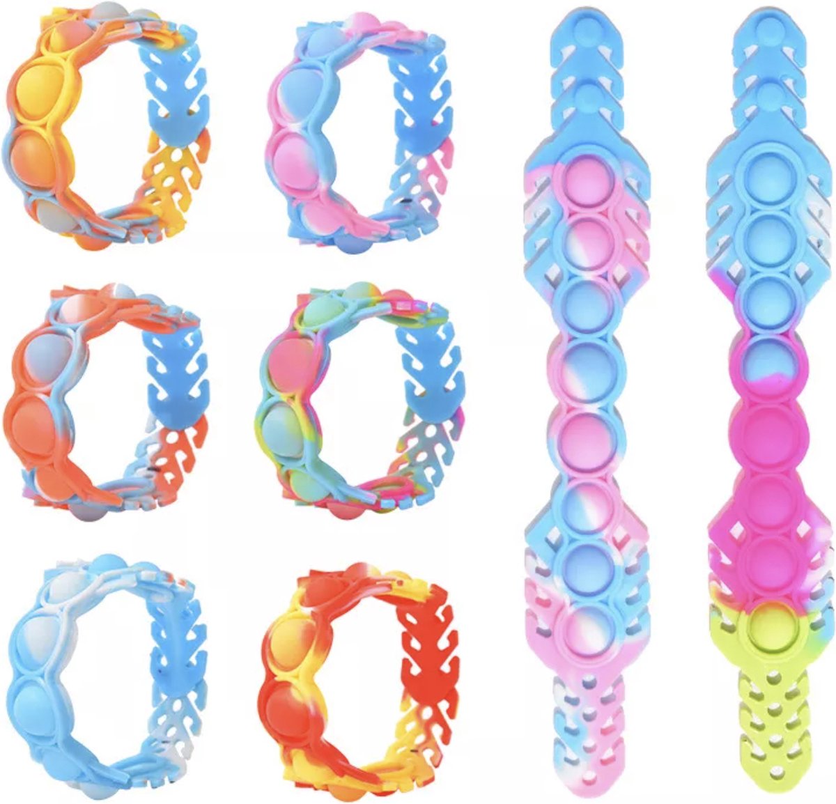 Uitdeelzakjes - Traktatie Uitdeelcadeautjes Kinderen- Fidget Toys - Pop ...