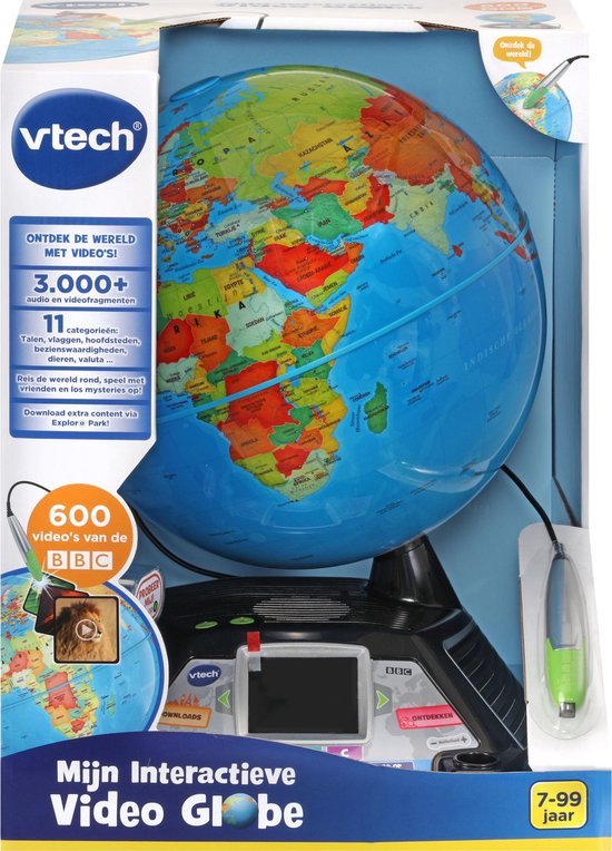 VTech Interactieve Wereldbol + Licht en Geluid | bol