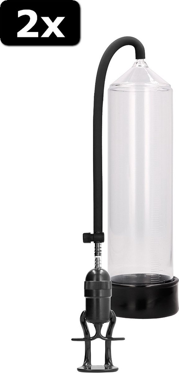 2x Deluxe Beginner Pump - Transparant | bol.com