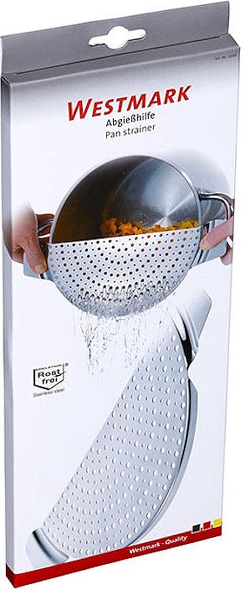 Westmark afgiethulp deksel RVS | bol.com