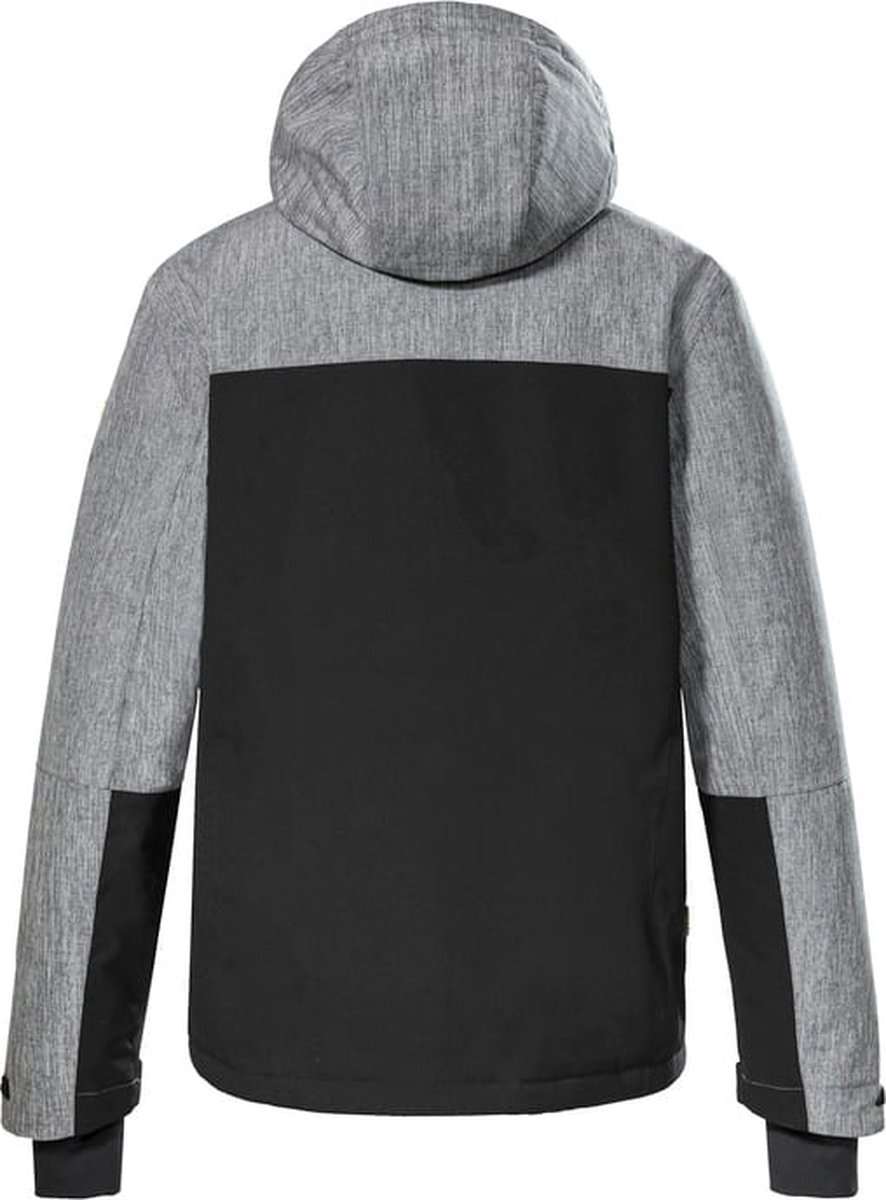 Killtec heren ski-jas - Ski jas heren 38710 - zwart/blauw/grijs gemeleerd - maat 3XL | bol.com