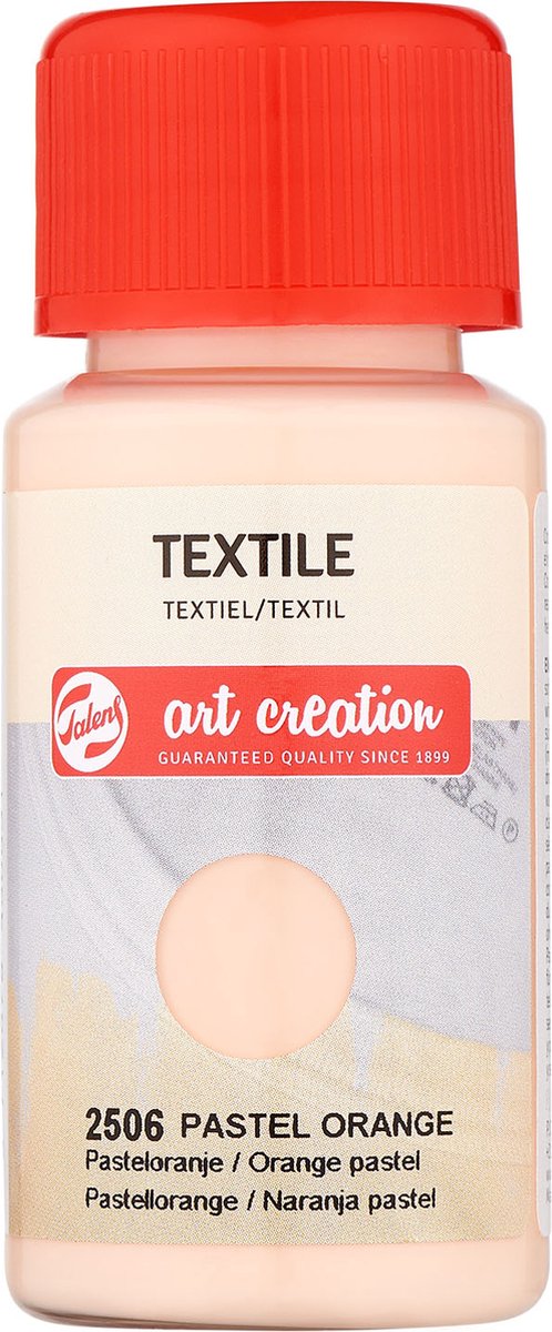 Talens Art Creation Textiel color 50 ml Pasteloranje | bol.com