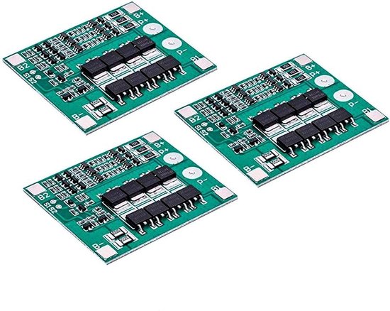 AZDelivery 3 x carte de protection PCB pour module de carte BMS 3 ...