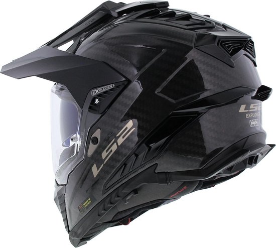 LS2 Helm Explorer MX701 glans carbon maat L | bol