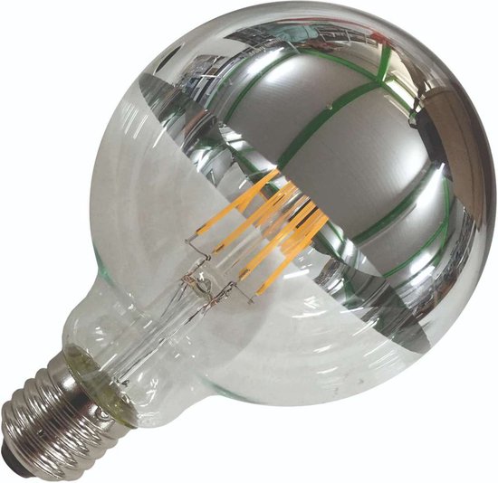 Bailey | LED Bol Kopspiegellamp | Grote fitting E27 | 4W Dimbaar | bol