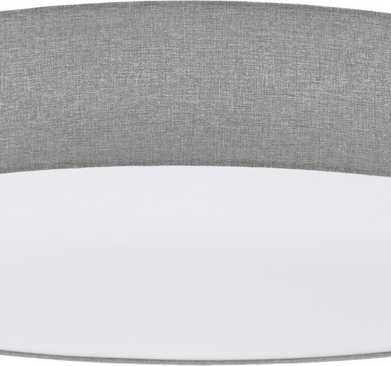 EGLO Pasteri Plafondlamp - E27 - Ø 98 cm - Wit/Grijs | bol