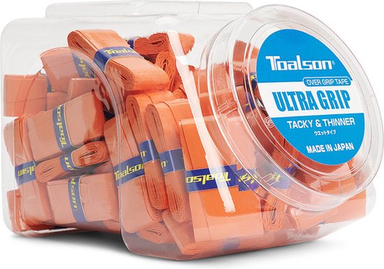 Toalson Ultra Grip Oranje 72 stuks Tennis Padel | bol