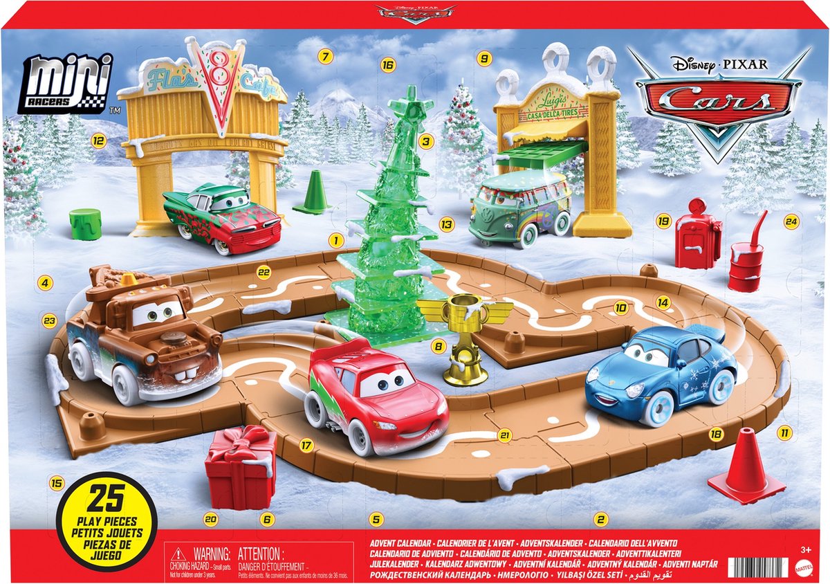 Disney Pixar Cars Mini Races Adventskalender | bol.com