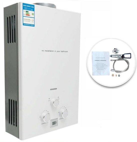 Nivard Boiler - Propaan Geiser - Camping - Instant Boiler - 18 Liter ...