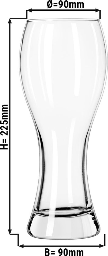 (6 Stuks) Bierglas - MUNICH - 680 ml | GGM Gastro | bol.com