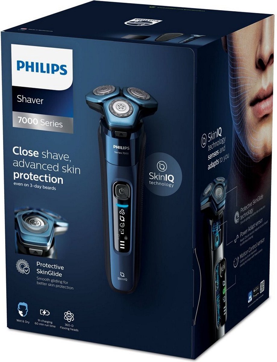Philips S7782/50 Shaver Series 7000 Scheerapparaat Blauw | bol.com