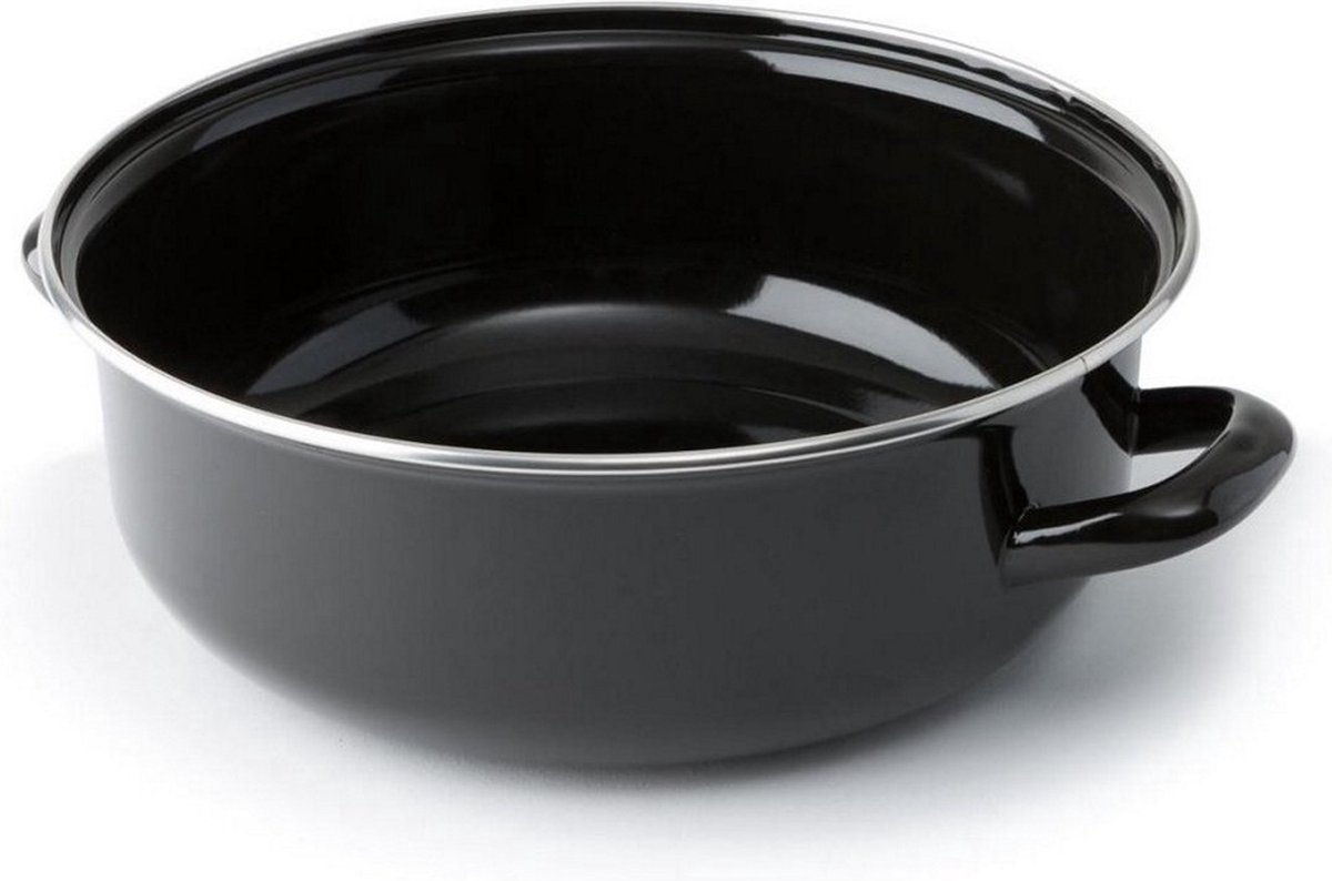 Imperial Kitchen Braadpan 28 cm Zwart/Emaille | bol.com