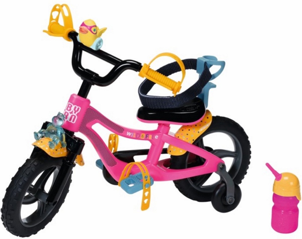 Baby Born BMX Fiets met Drinkfles | bol.com