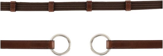 Rêne en lin avec anneau Chêne - Cheval | Rênes de cheval | bol.com