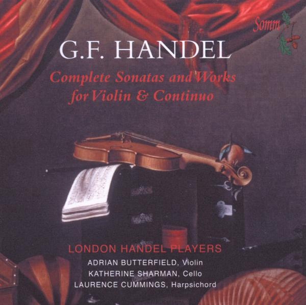 Handel - Complete Sonatas And Works For Violin And Continuo, Handel ...