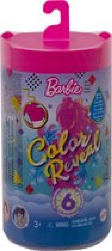 Barbie Chelsea Color Reveal Wave 5 Color Block Paint - Barbiepop | bol.com
