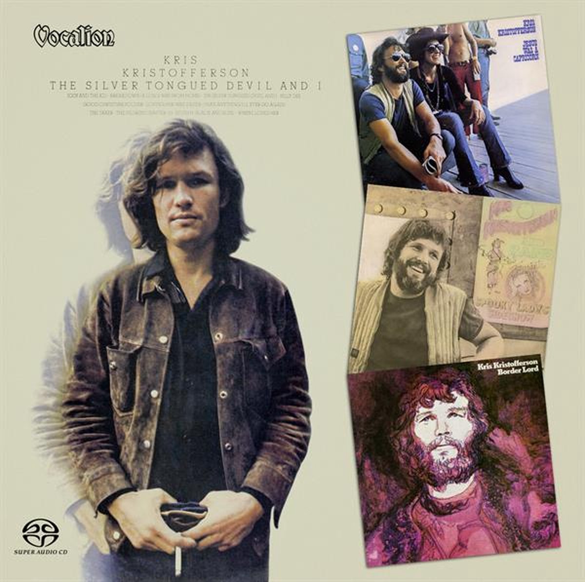 Kris Kristofferson - The Silver Tongued Devil (CD), Kris Kristofferson ...