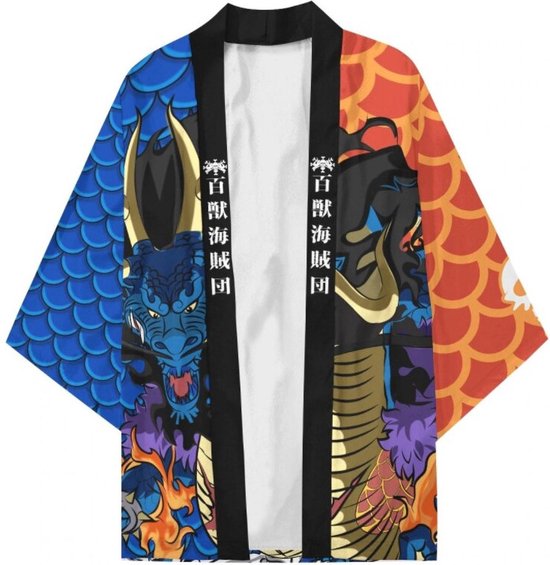 One Piece Kaido Haori kimono Jas, Dragon Cosplay, cosplay kostuum ...