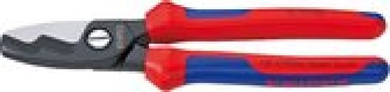 Knipex 95 12 200 Kabelschaar Geschikt voor (striptechniek) Alu- en ...
