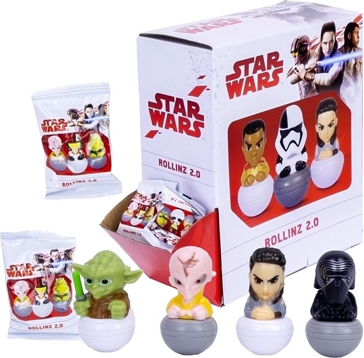 Star Wars Blindbag Rollinz 2.0 - 5x7cm - 5 stuks | bol.com