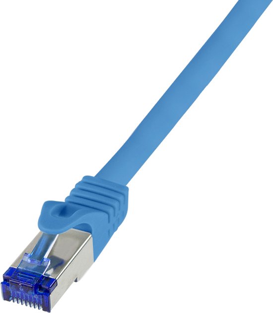 CAT6a sFTP kabel 1 meter Blauw | bol