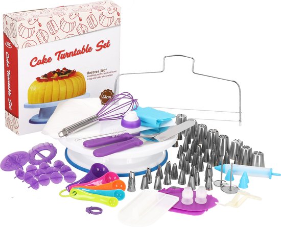 Springos Taart Decoratie Set | Taart Decoratie | Bakspullen | Inclusief ...