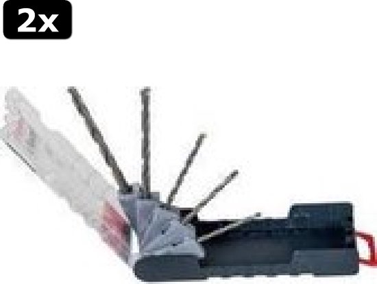 2x KWB Steenboor Set, 5 stuks. - 109140 | bol