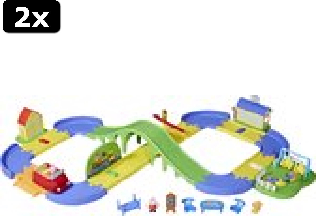 2x Peppa Pig: All Arround Peppa's Town - Speelfiguur | bol.com