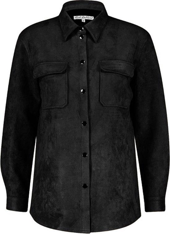 Red Button blouse SRB3068 - Nana suedine black | bol.com