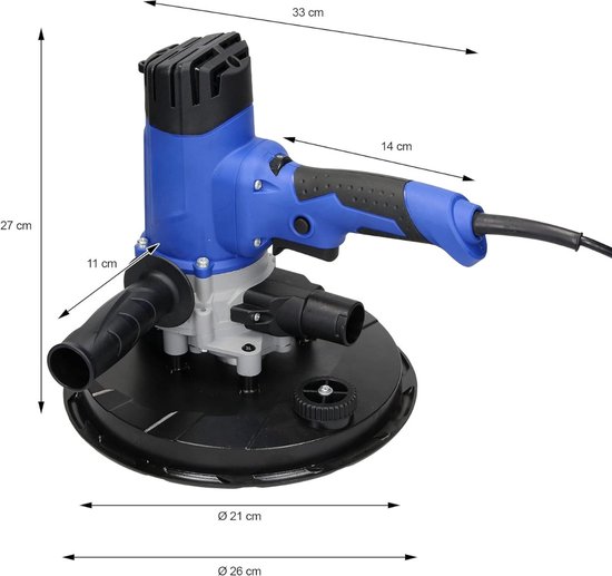 Langnekschuurmachine - Wandschuurmachine - Plafondschuurmachine ...