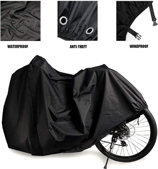 Fietsgarage, fietsafdekking, waterdicht, nylonweefsel, hoogwaardige ...