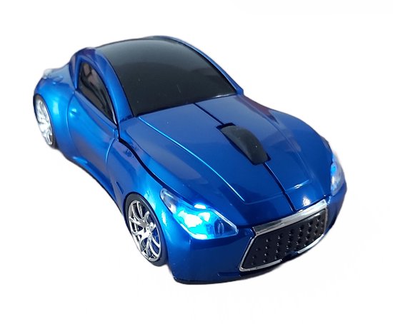 Funny Mouses - Infinity auto muis (blauw) - draadloze computer laptop ...