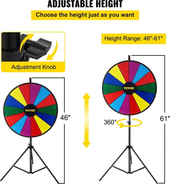 Aryadome rad van fortuin - rad - draairad - draaiwiel - rad van fortuin ...