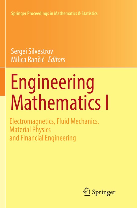 Springer Proceedings In Mathematics And Statistics Engineering Mathematics I Bol