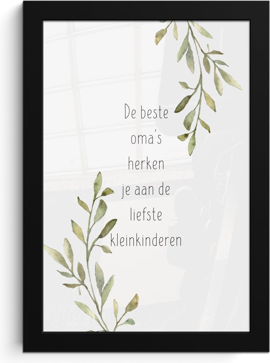 Fotolijst inclusief poster - Posterlijst 20x30 cm - Posters - Oma ...