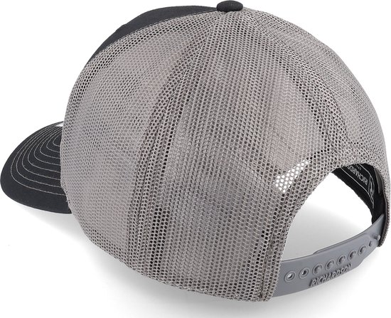 Hatstore- Shield Peak 112 Split Black/Charcoal Trucker - Wild Spirit ...